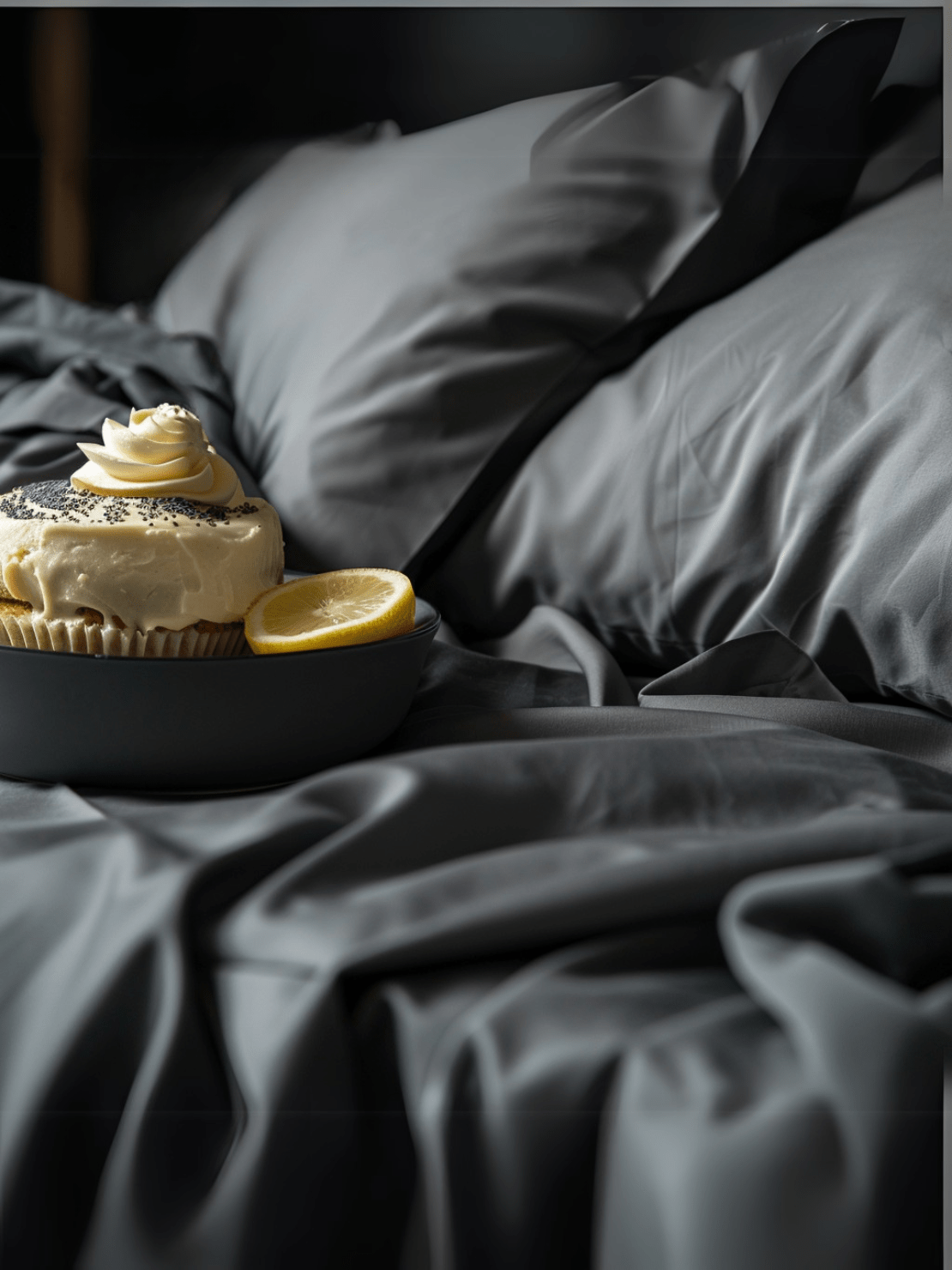 Poppyseed Charcoal Gray Microfiber Sheet Set | Sweet Sheets®